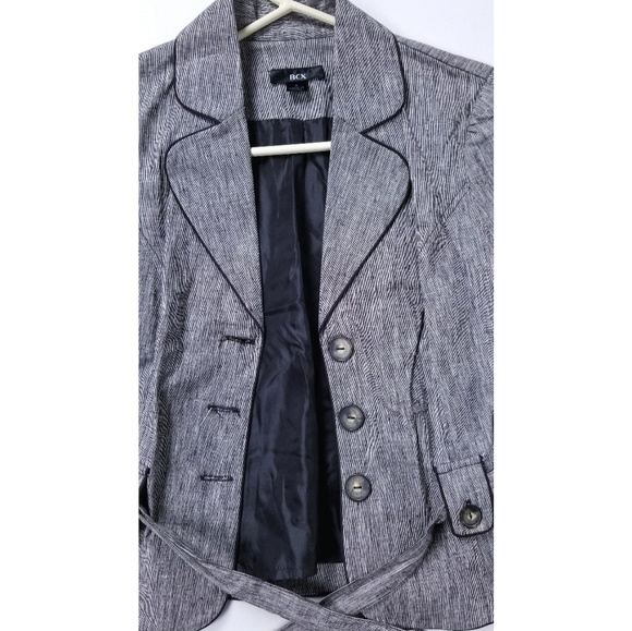 BCX | Jackets & Coats | Bcx Ladies Stretch Capped Sleeve Jacket Nwt ...